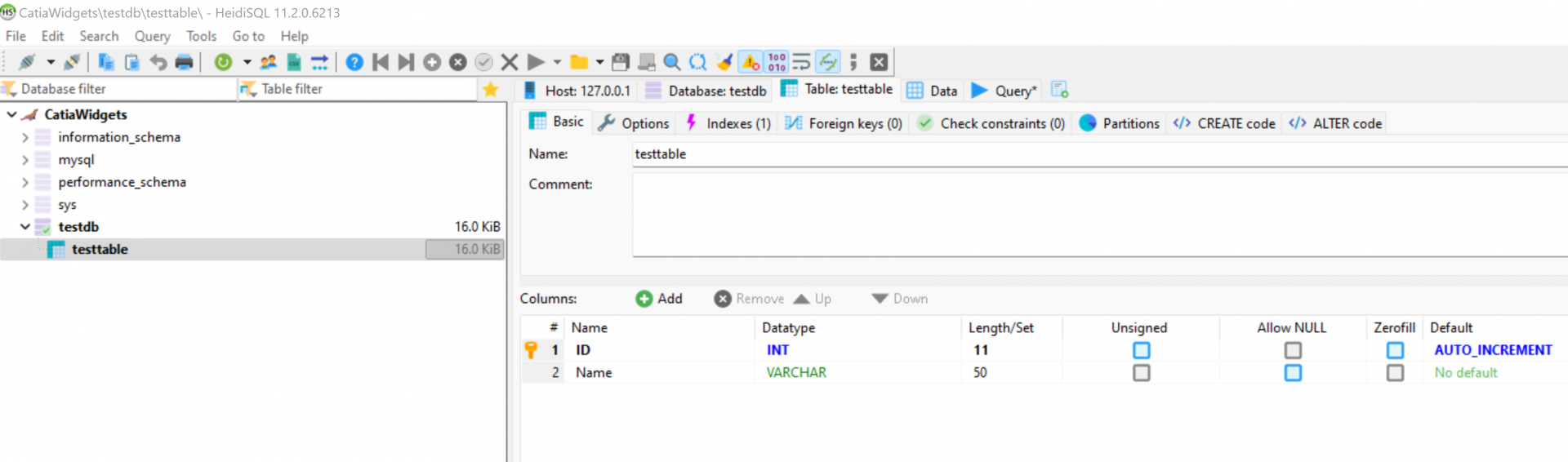 WPF Dapper and MySQL a Simple Example – CatiaWidgets2023