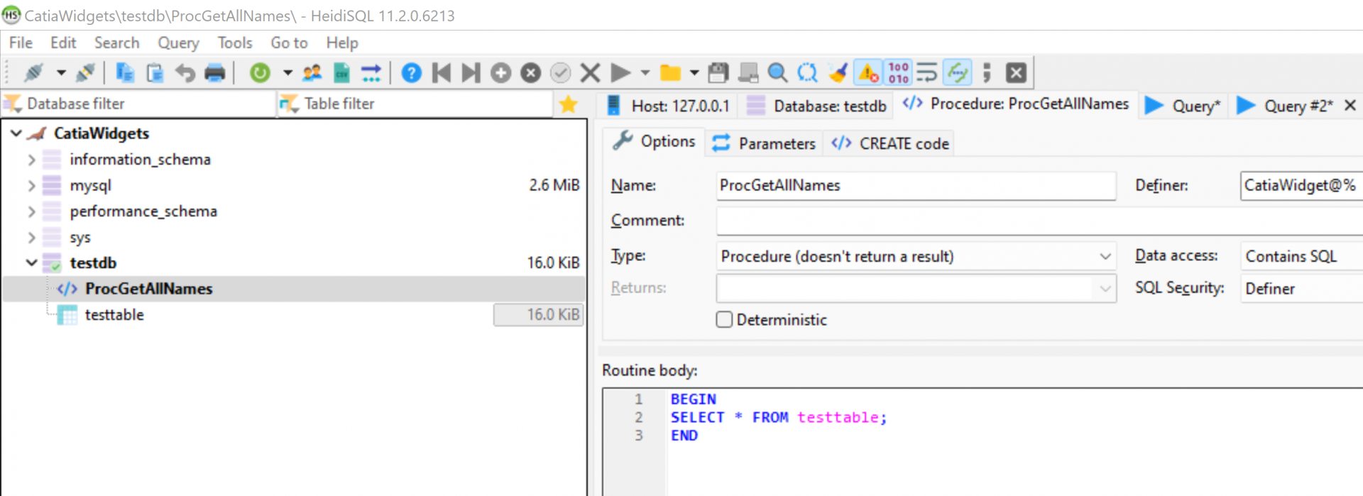 WPF Dapper and MySQL a Simple Example – CatiaWidgets2023