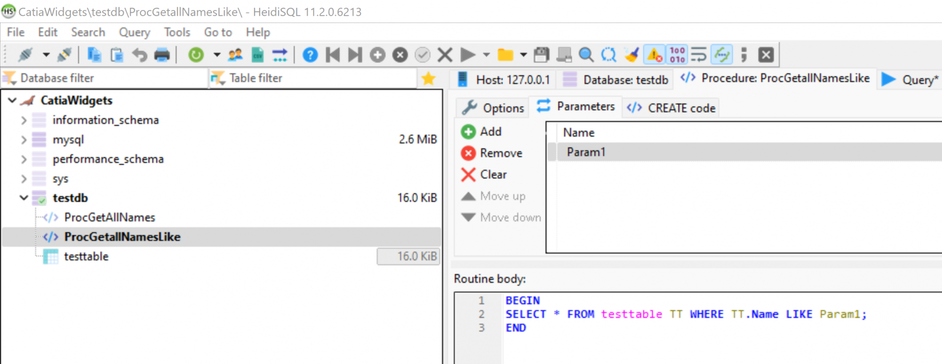 WPF Dapper and MySQL a Simple Example – CatiaWidgets2023