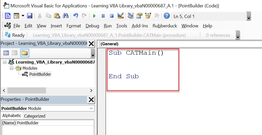 My First VBA Project For CATIA V6 – CatiaWidgets2023