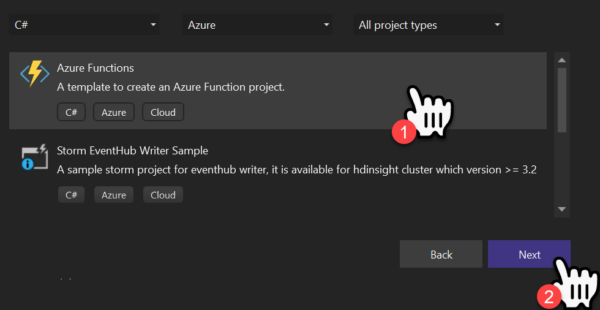 Creating an Azure Function With Visual Studio – CatiaWidgets2023
