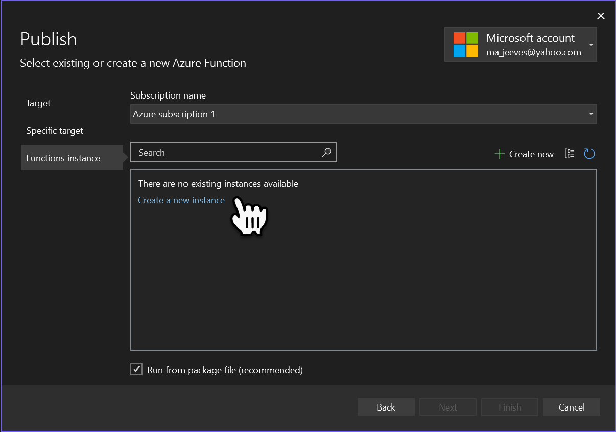 Creating an Azure Function With Visual Studio – CatiaWidgets2023