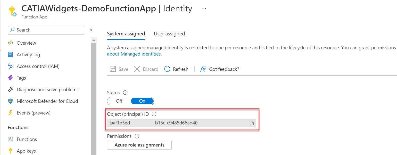 Retrieving an Azure Key Vault Secret – CatiaWidgets2023