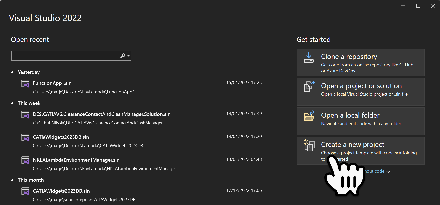 Creating an Azure Function With Visual Studio – CatiaWidgets2023