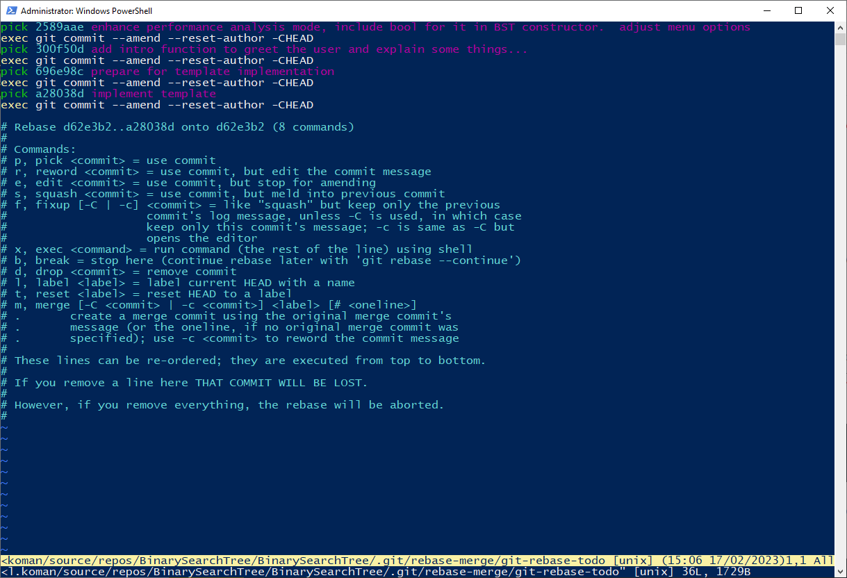 Force Rewrite Commit Authorship History Using Git Command Line Catiawidgets2023